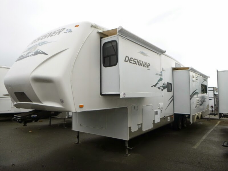 NW RVenture: The 2008 Jayco Designer 35RLTS Fifth Wheel at Valley RV ...