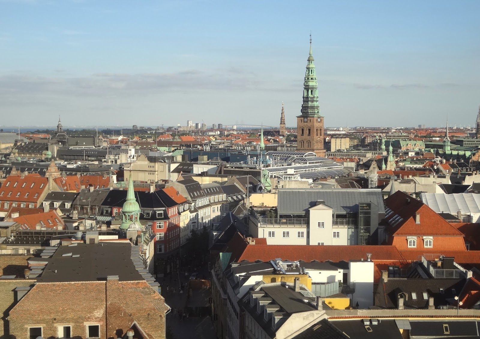 Copenaghen dalla Round Tower