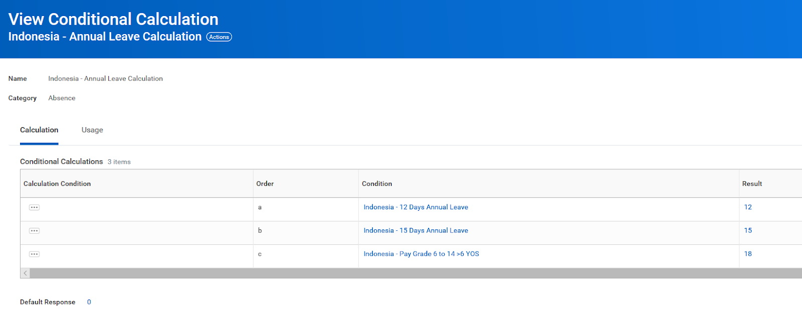 Workday Mastery: Conditional checking based on a list of eligible values