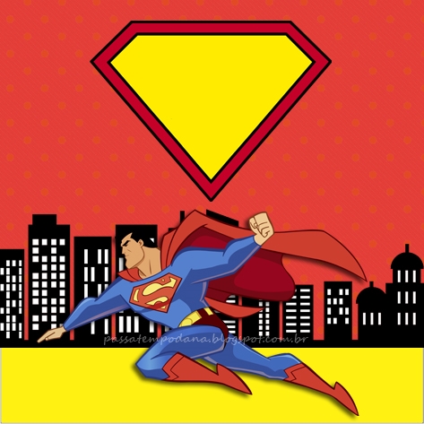 Passatempo da Ana: Kit: Superman