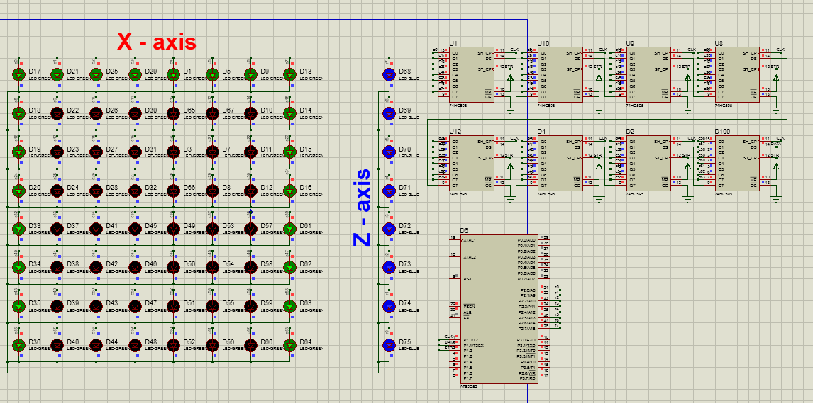[Share] Code Led cube 8x8x8 - Code C - 8051 - 74HC595