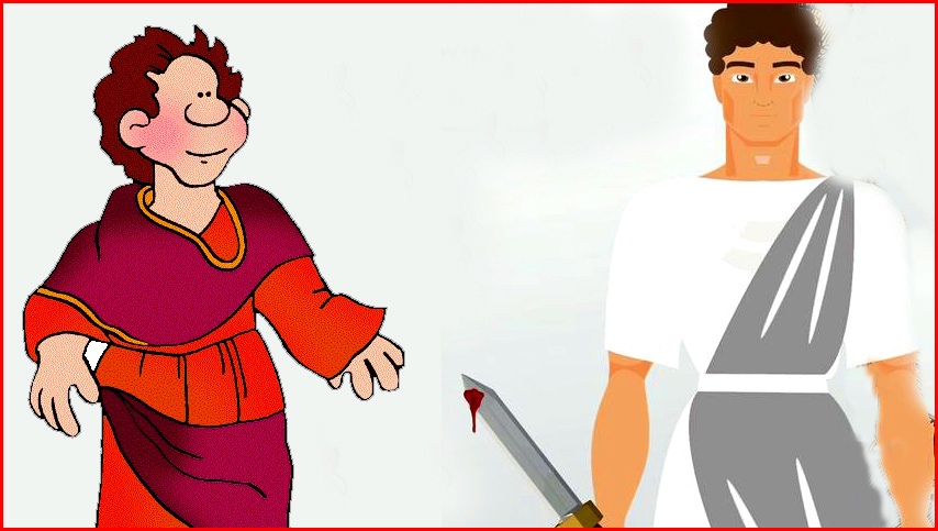 Brutus Julius Caesar Cartoon