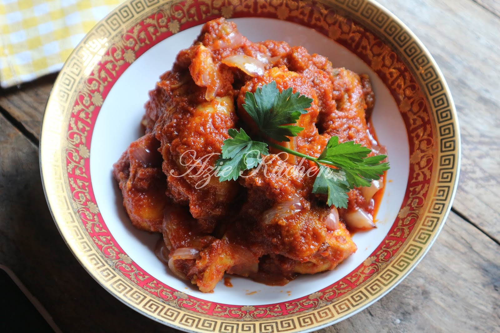 Sambal Ayam Sahor - Azie Kitchen