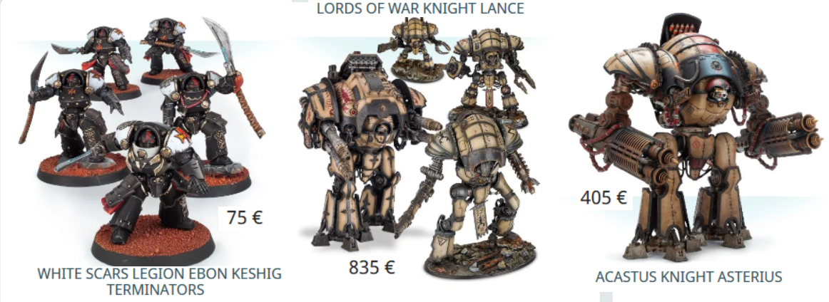 Pousse Plomb: White Scars Legion Ebon Keshig Terminators