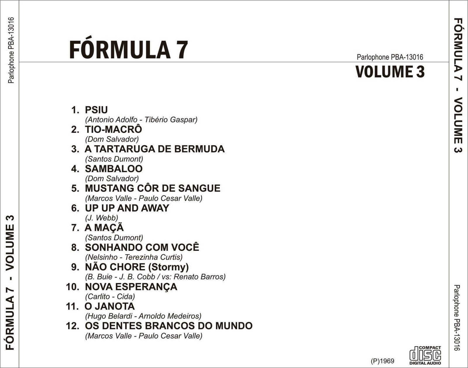mr_five music: Formula 7 - volume 3 (1969)