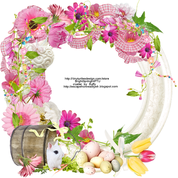 Escape From Reality Blog: FTU 'Bright Spring' Cluster & Cluster Frames