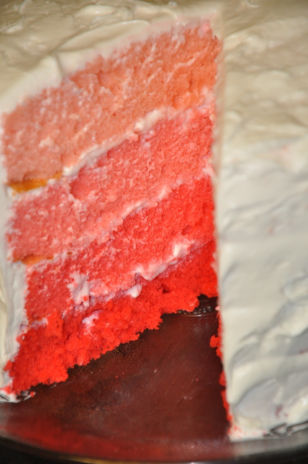 Elizabeth Ann's Recipe Box: 4 Layers of Pink Cake
