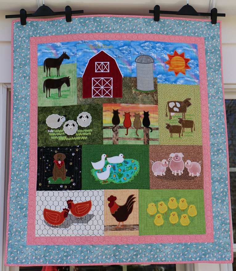 Long Island Sewing Teacher: Barnyard Baby Quilt