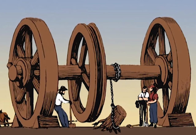 Just A Car Guy: tree stump pulling