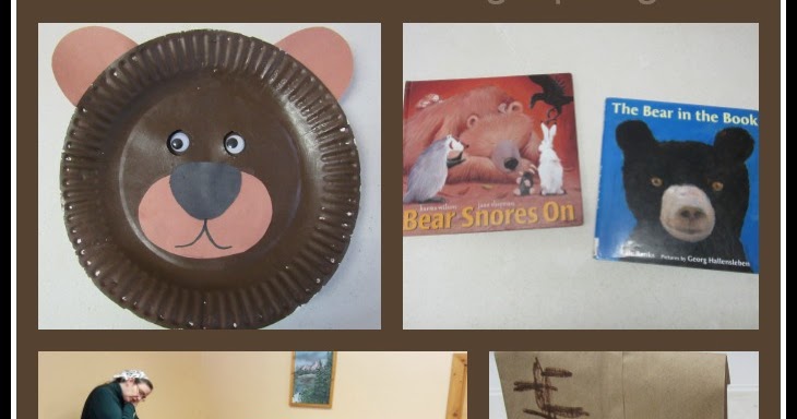 Tots and Me... Growing Up Together: Hibernating Animal Fun: Brown Bear ...