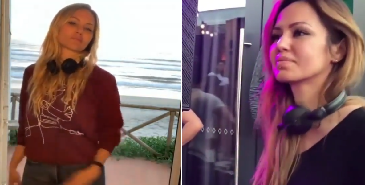 Deborah De Luca at an after party in Australia playing this banger and ...