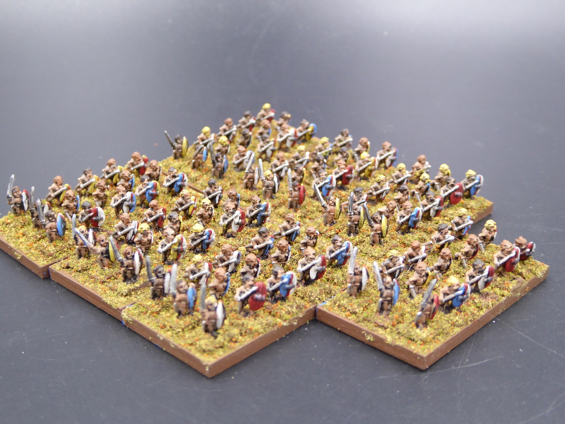 Palouse Wargaming Journal: Celtic Gaesatae in 6mm