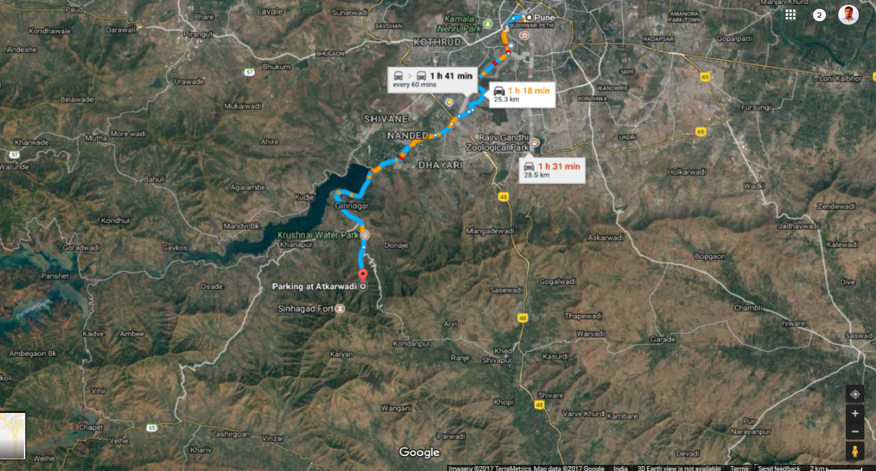My Treks n Tours: Sinhgad Fort (Kondhana)