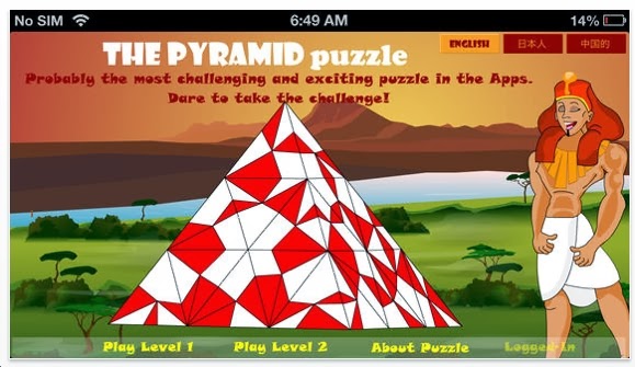 The Best iphone, ipad Puzzle Apps and Mechanical Puzzles: The Pyramid ...