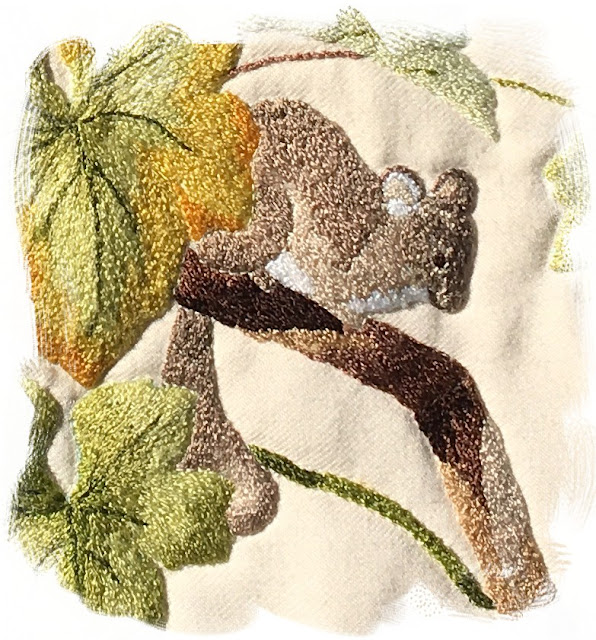 Val Laird Designs - Journey of a Stitcher: Playing with Bunka Thread