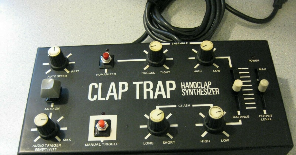 MATRIXSYNTH: CLAP TRAP HANDCLAP SYNTHESIZER MADE IN ENGLAND BY SIMMONS