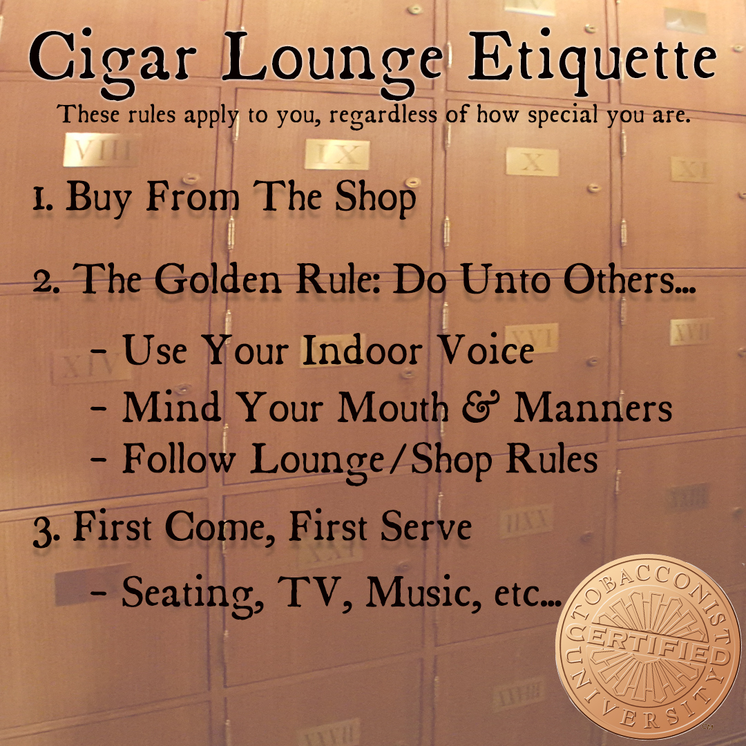 Tobacconist University: CIGARS 101.BONUS: Etiquette, Myths & More...
