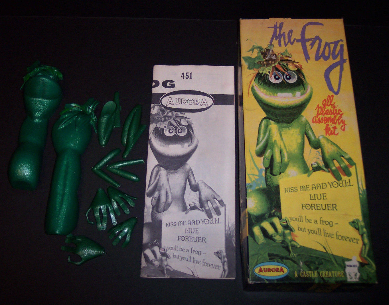 Pop '66!: Stuff: "The Frog" Aurora model kit