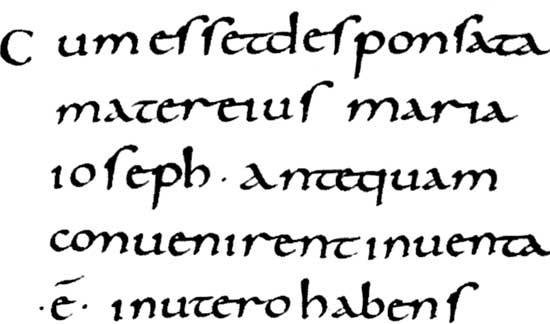 CAROLINGIAN MINUSCULE SCRIPTS | Teknocom