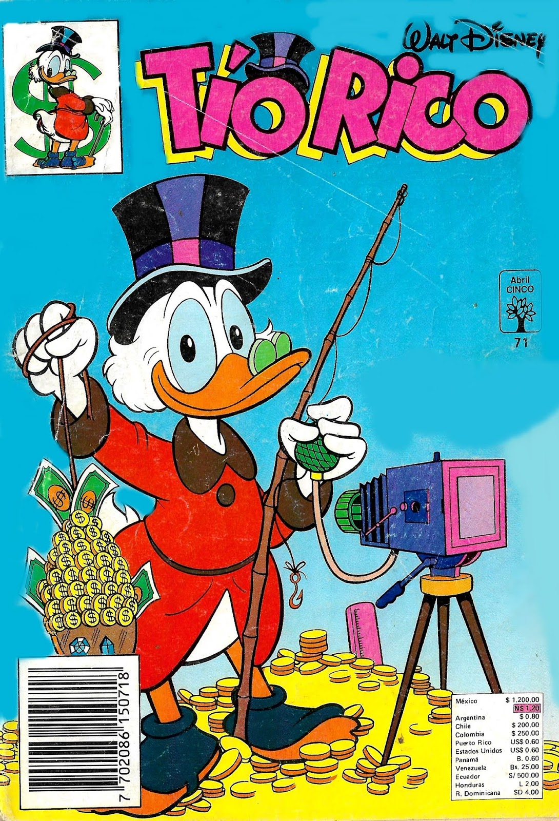 Aquellos inolvidables tebeos...: TIO RICO 071 - 126 (Ed. Abril Cinco ...