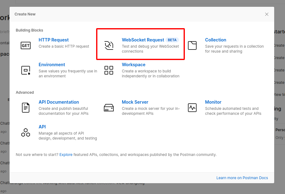 Postman Can Test Websocket Connections Now