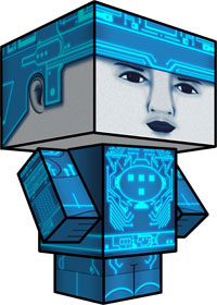 Tron Papercraft | Papercraft Paradise | PaperCrafts | Paper Models ...