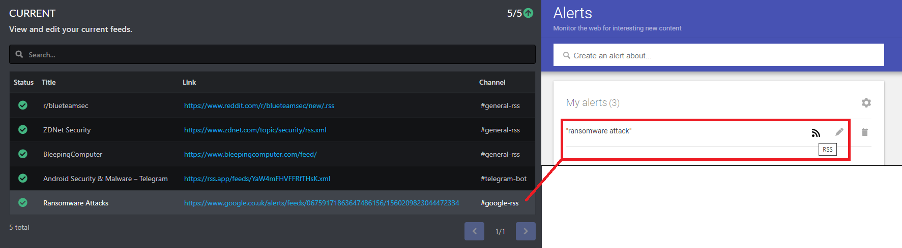 CTI Project: Using a Discord as a Threat Intelligence Dashboard