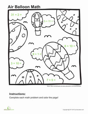 Addition Coloring Pages ~ Coloring Pages
