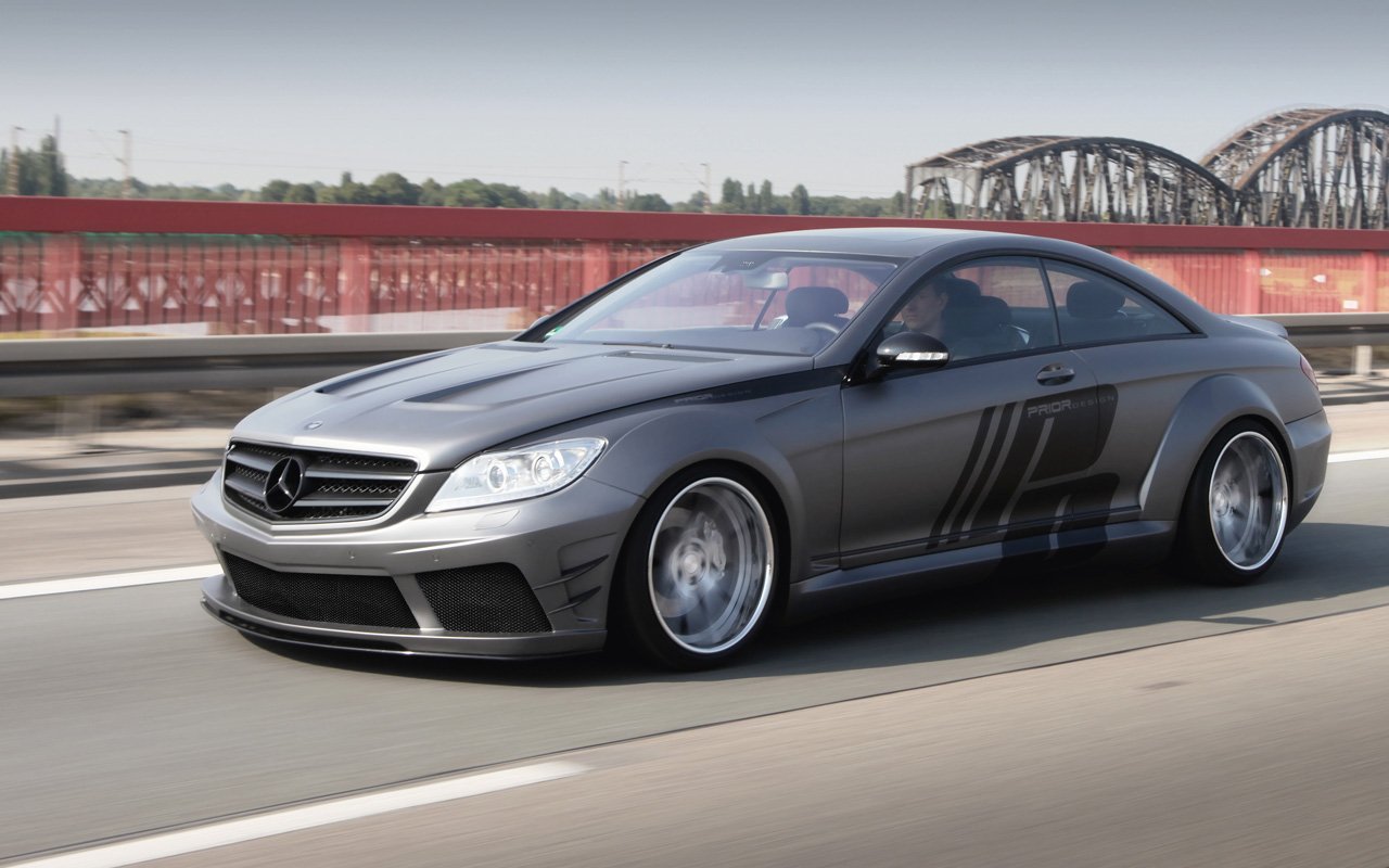 Mercedes-Benz CL Black Edition V2 by Prior Design : ebeasts.com