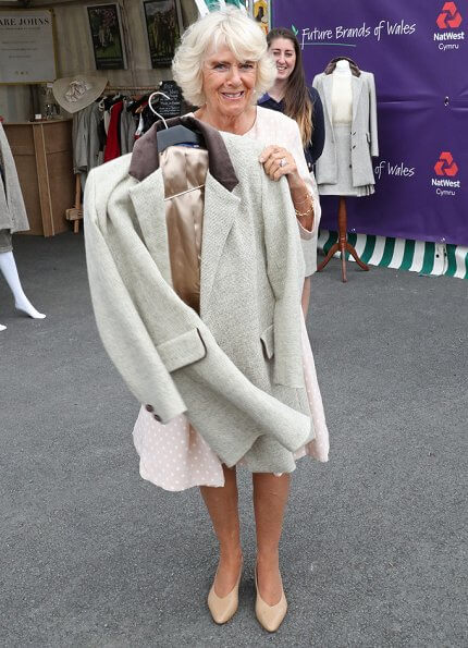 The Duke and Duchess of Cornwall attend the Royal Welsh Show