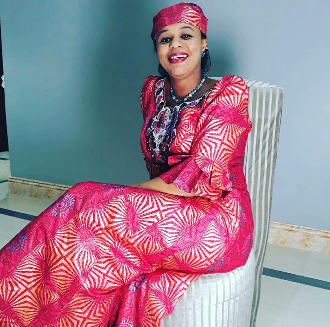 Hauwa Waraka ta haskaka a wadannan hotunan