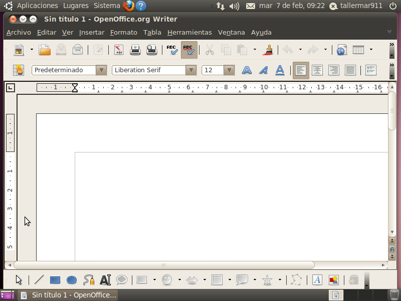 Taller de computo 233 B: Procesador de textos