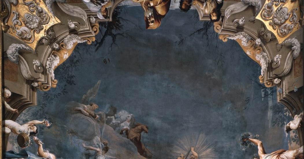 Spencer Alley: Decorative Frescoes on Palace Ceilings I