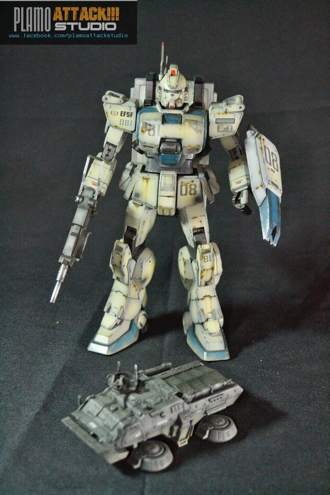 Custom Build: MG 1/100 RX-79[G]Ez-8 Gundam Ez8