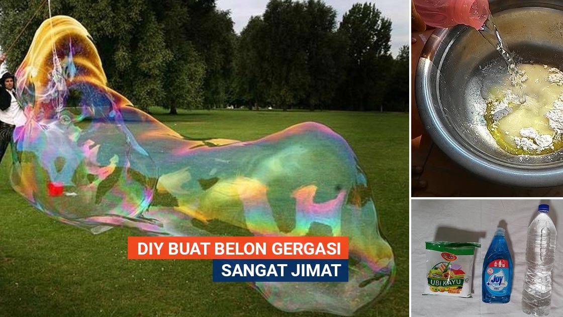 Cara Nak Buat Air Sabun Belon - Damien-has-Henry