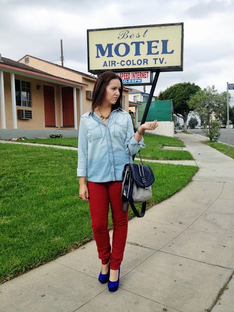 my thrifty chic: Hooker Motel