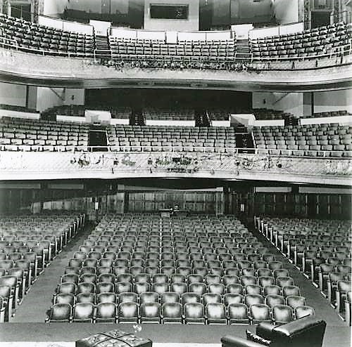 San Francisco Theatres: The Geary / Toni Rembe Theatre: interior