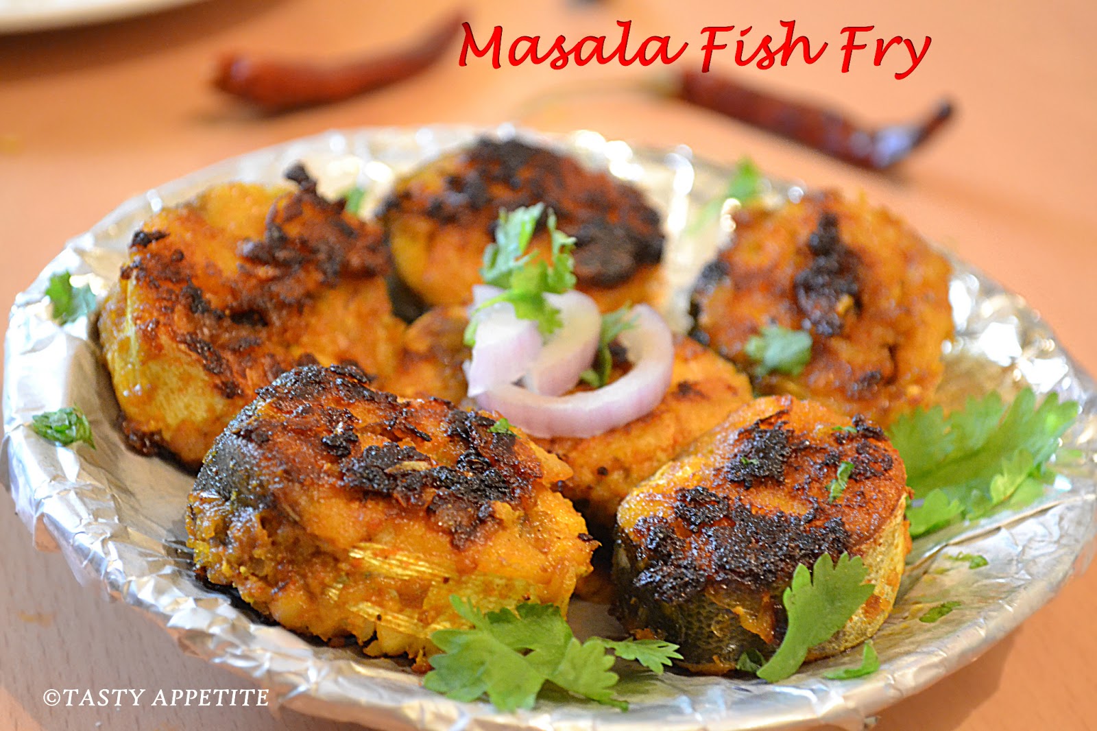 How to make Masala Fish Fry / South Indian Fish Fry recipe / easy step ...