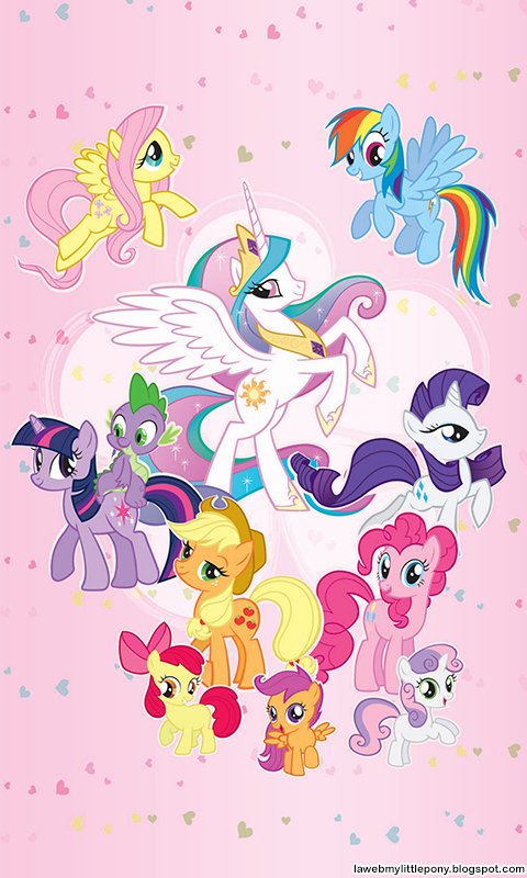 My Little Pony: Precioso Wallpaper para Móvil de My Little Pony