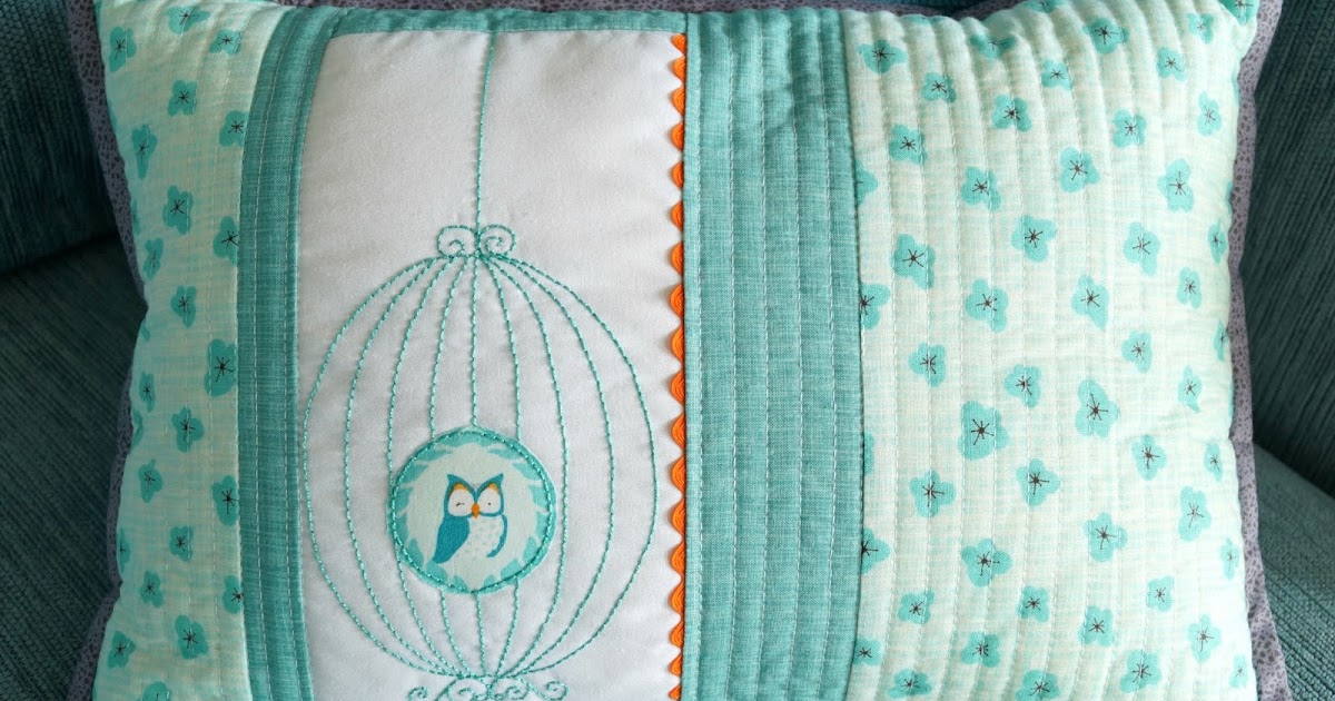 The Birdcage - QAYG Pillow (Free Pattern) - Samelia's Mum