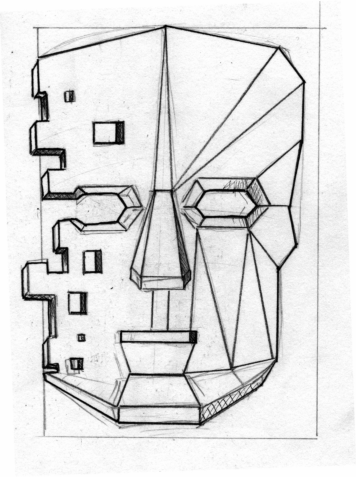 Captivating Memories: Final design line drawing- 'Future'