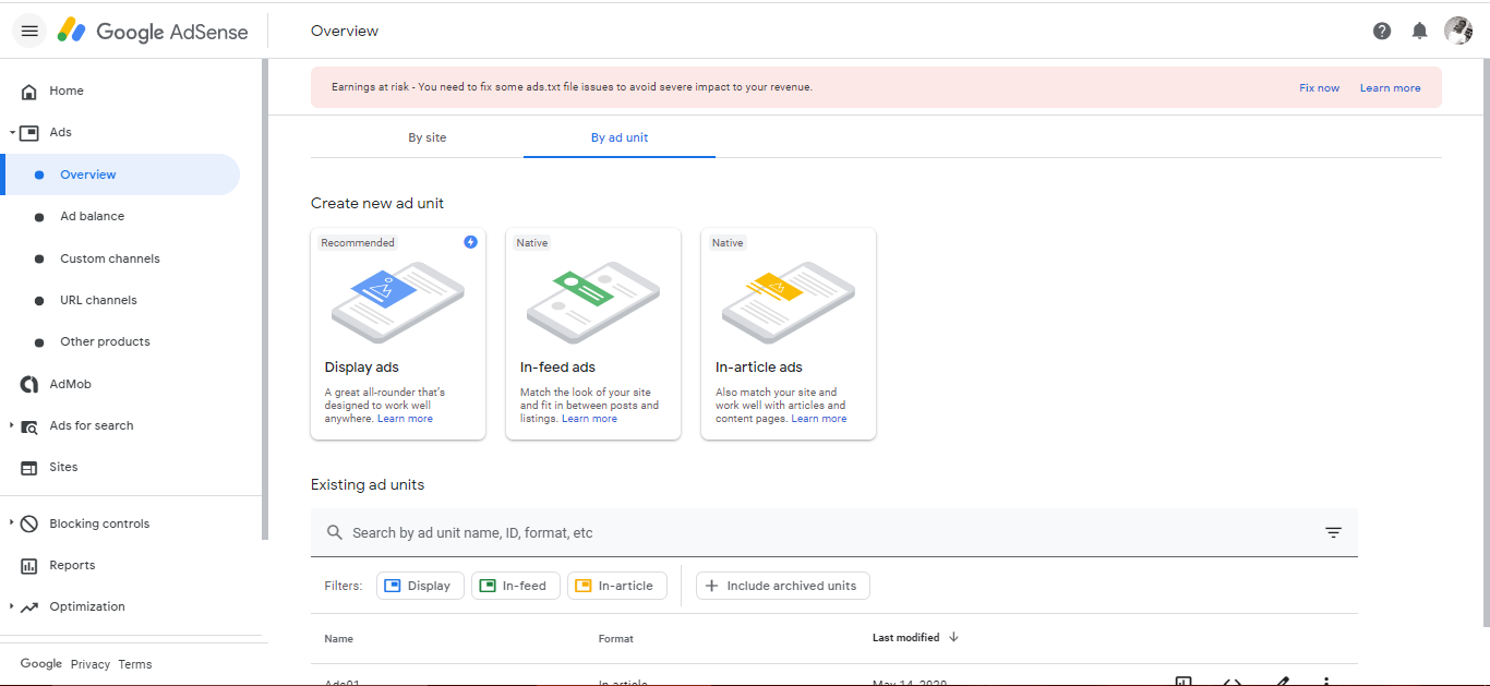 How To Create Google Adsense Ads Unit How To Create Google Adsense Ads Unit