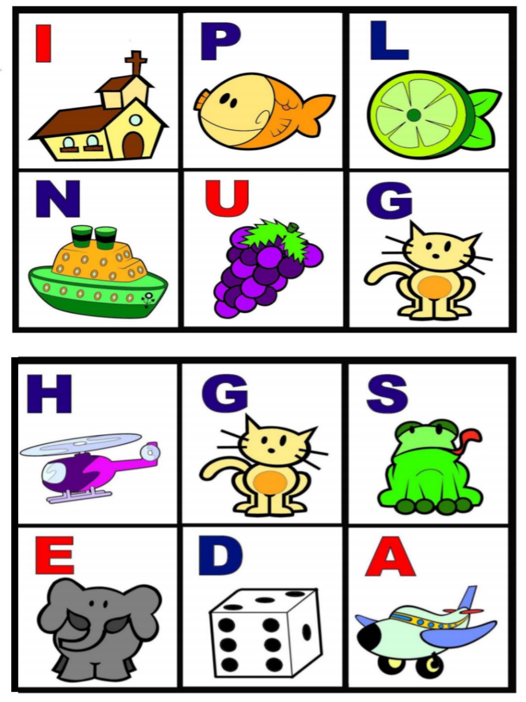 Cartela De Bingo Do Alfabeto Para Imprimir - RETOEDU