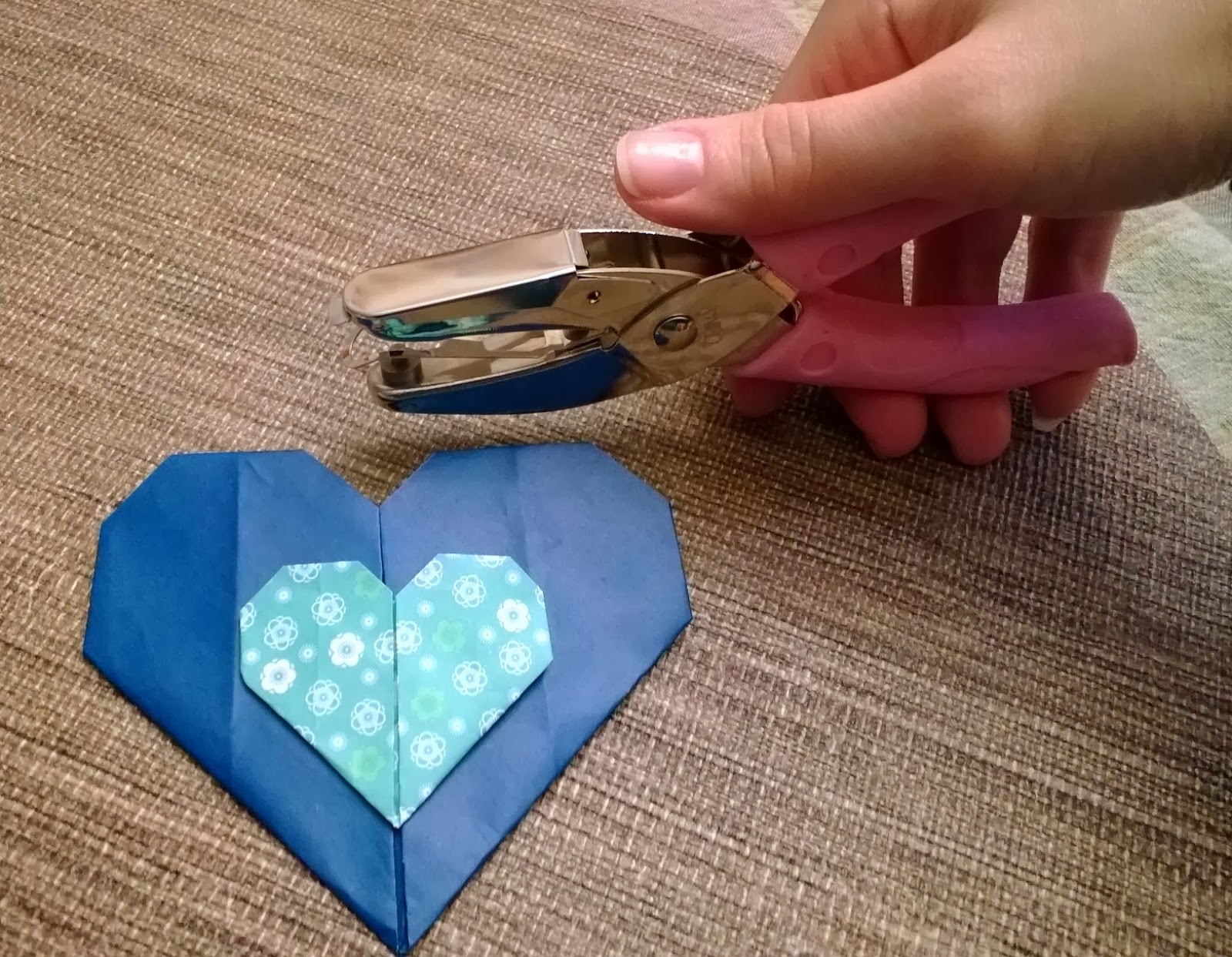 Arte Diem (Craft the Day): Origami Double Heart