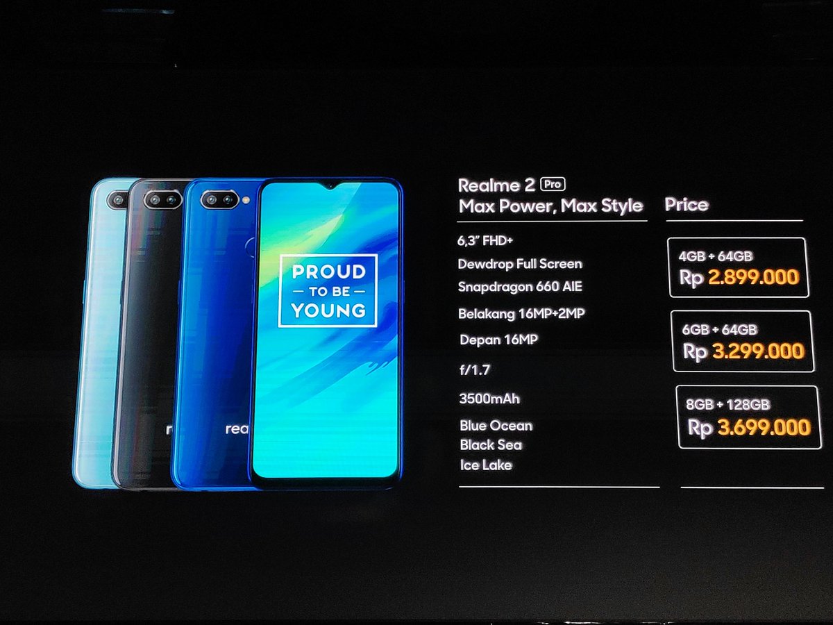 Harga dan Spesifikasi Realme 2 Pro Terbaru di Indonesia - Laptophia