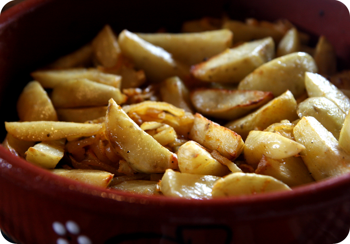 Elvira's Bistrot: Batatas à padeiro