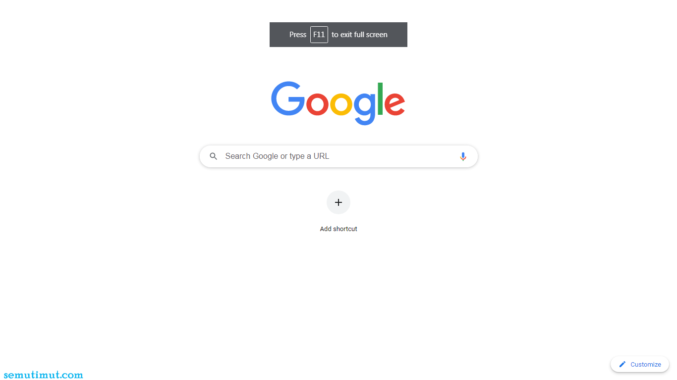 Cara Menampilkan Full Screen Google Chrome itu Mudah - SemutImut ...