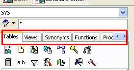 oracleworld: Setting Schema Browser in Toad