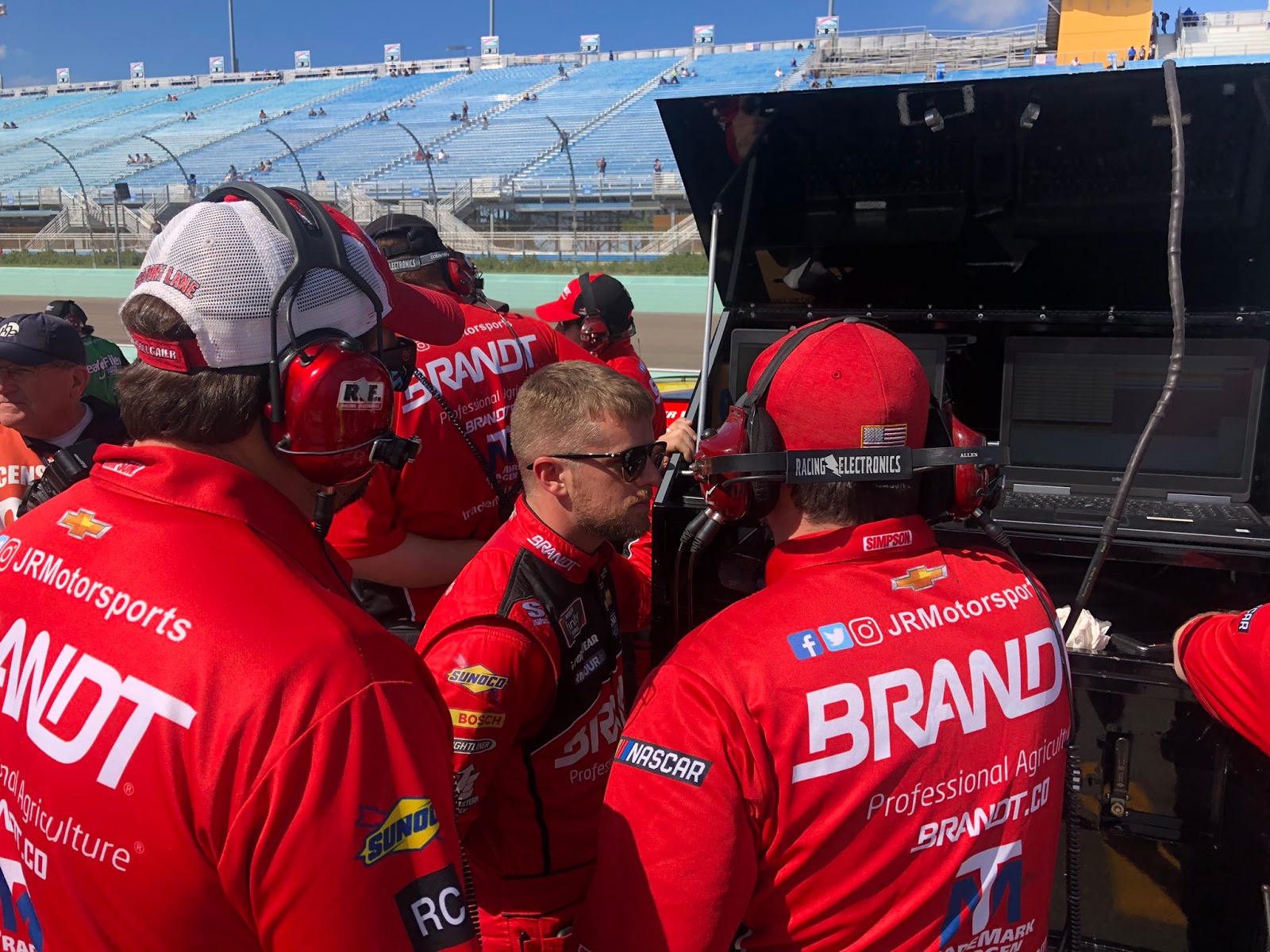 NASCAR Race Mom: Justin Allgaier’s Daughter Harper Remediates Race ...