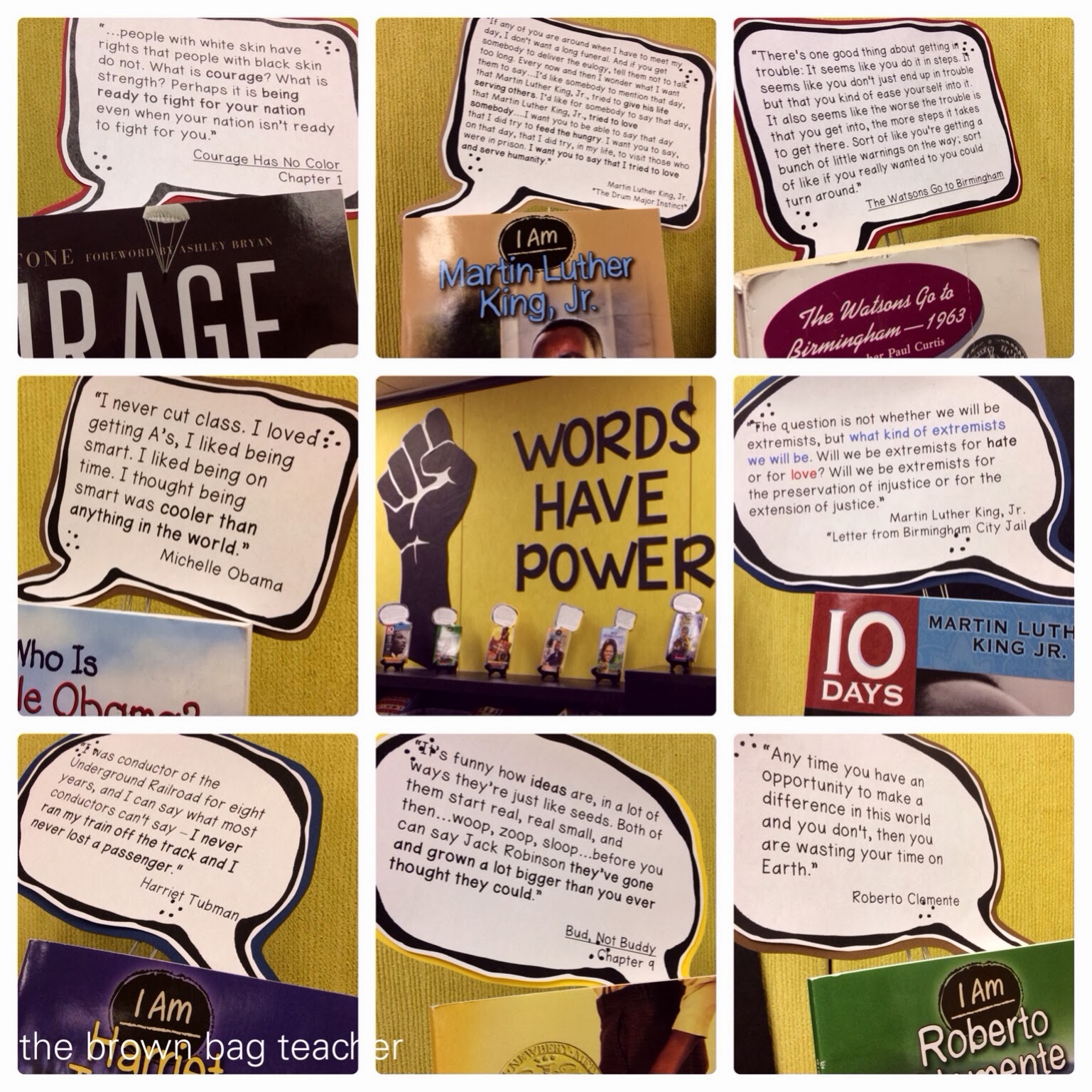 Words Have Power {Book Display}
